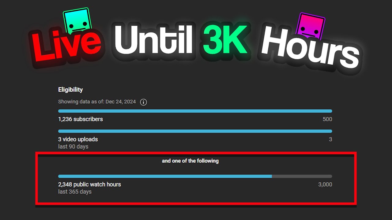 🔴Live Until 3K Watch Hours | Stream 10 - YouTube