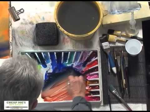 Painting a Country Scene Pt1 with Watercolor Artist Frank Francese ...