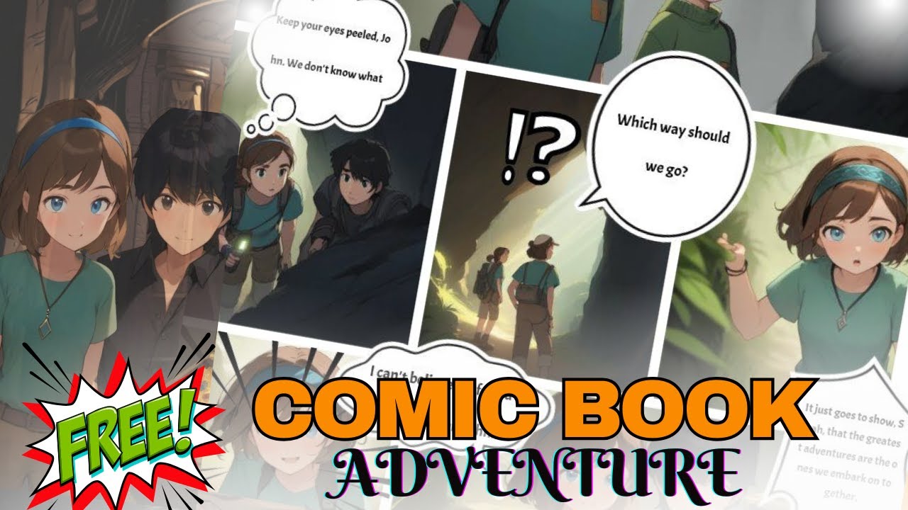 How To Create a Comic Book with FREE AI Tool : Step-by-Step Guide - YouTube