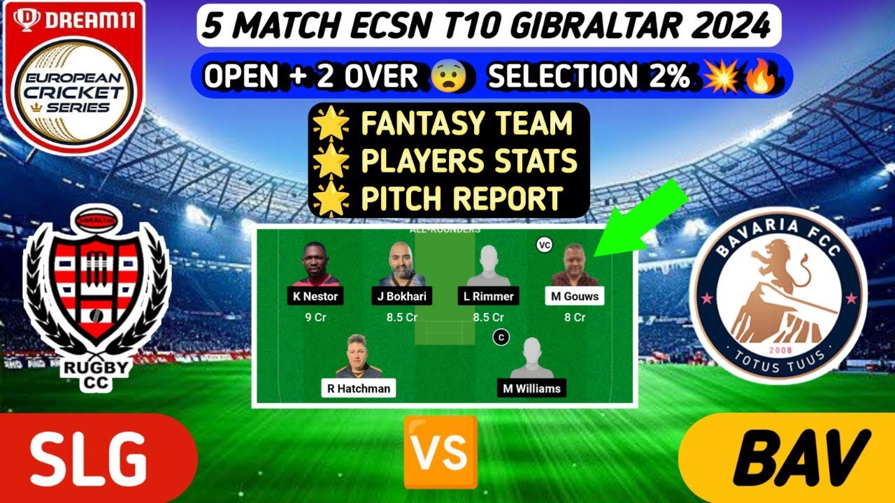 SLG vs BAV 5 T10 Match || BAV vs SLG Dream11 Team || BAV vs SLG Dream11 Prediction || BAV vs SLG ...