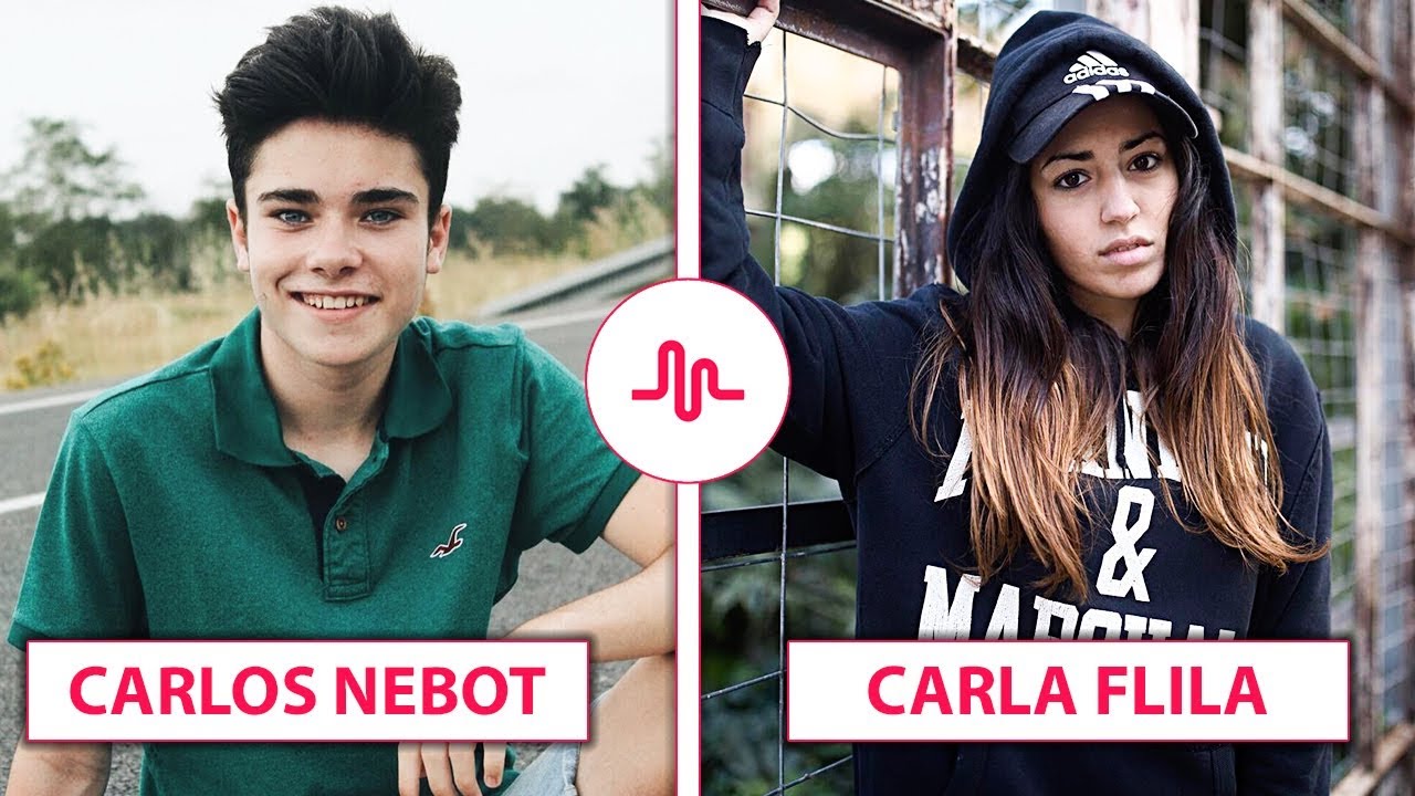 Carlos Nebot Vs Carla flila - Musically Videos Compilation 2017 - YouTube