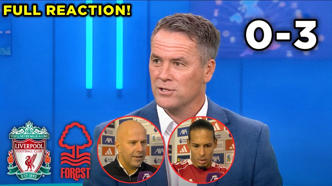 Liverpool 0–3 Forest | Post Match Analysis | Arne Slot & Van Dijk ...