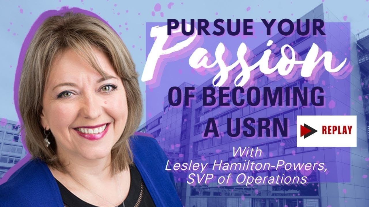 Pursue Your Passion of Becoming a USRN - YouTube