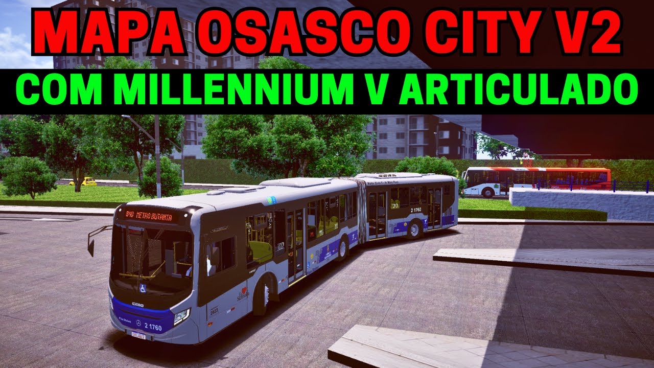 🔴Gameplay Proton Bus Simulator | Mapa Osasco City V2 | Linha 840 | PBSU ...
