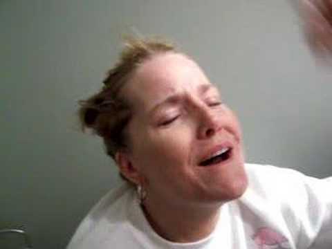 Waxing my mom