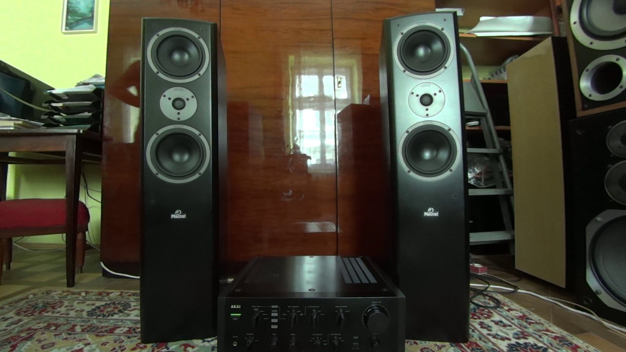 Magnat Vector55 + Akai AM 73 - YouTube