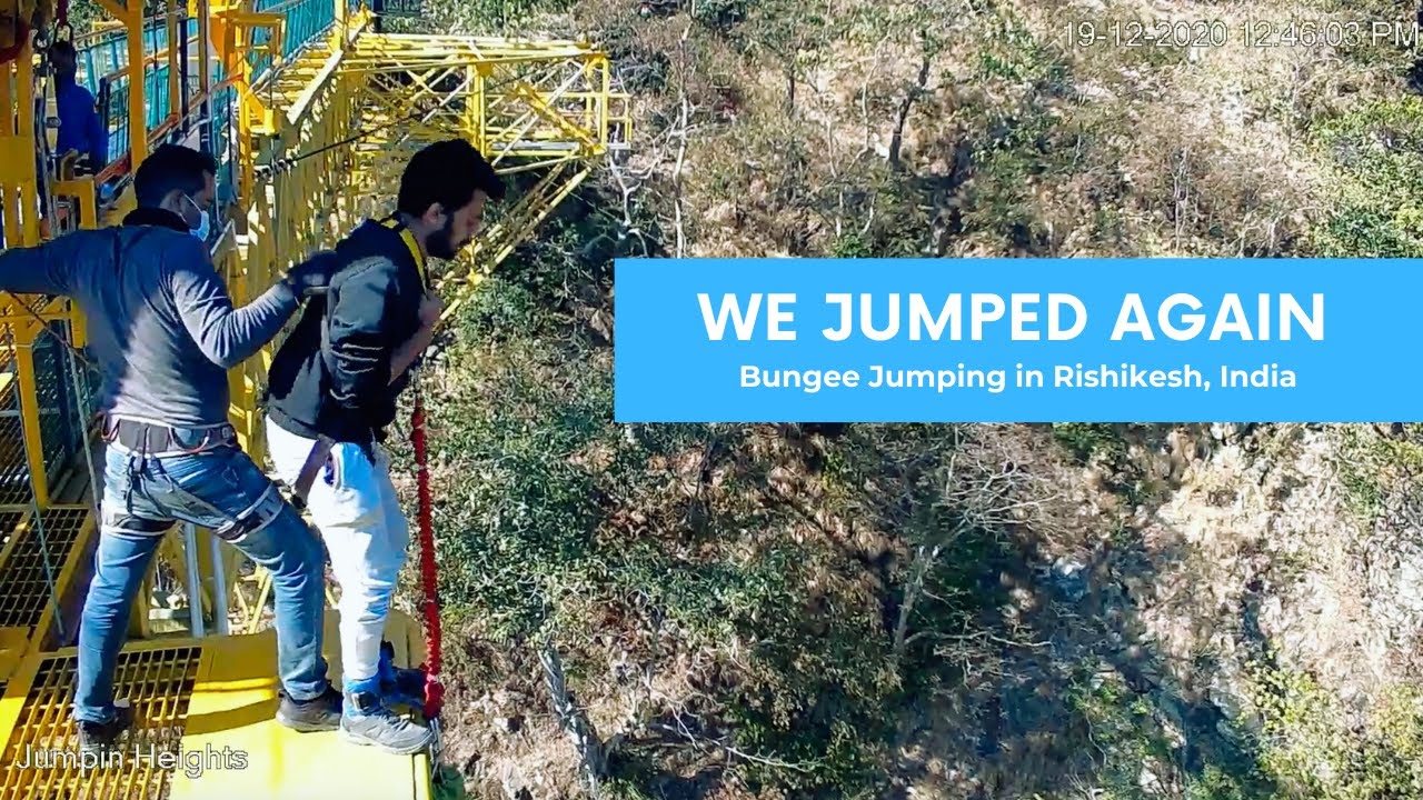 Bungee Jumping by Jumpin heights in Rishikesh, India - YouTube