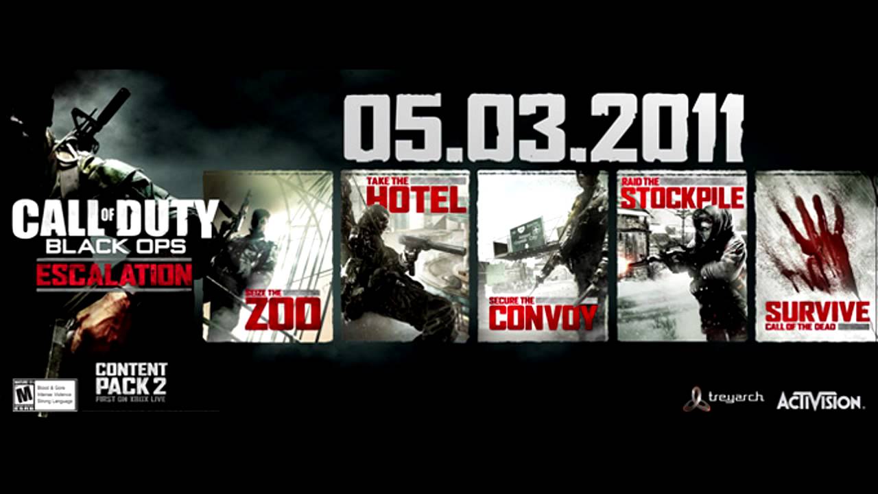 Black ops Escalation Map Pack 2 Info | New Zombies Characters?!? - YouTube