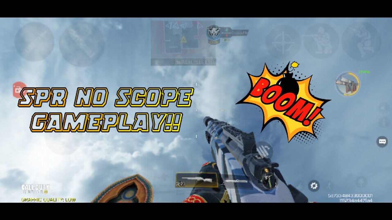 COD MOBILE - AMAZING NEW SPR!!! NO SCOPE VERSION GAMEPLAY - YouTube