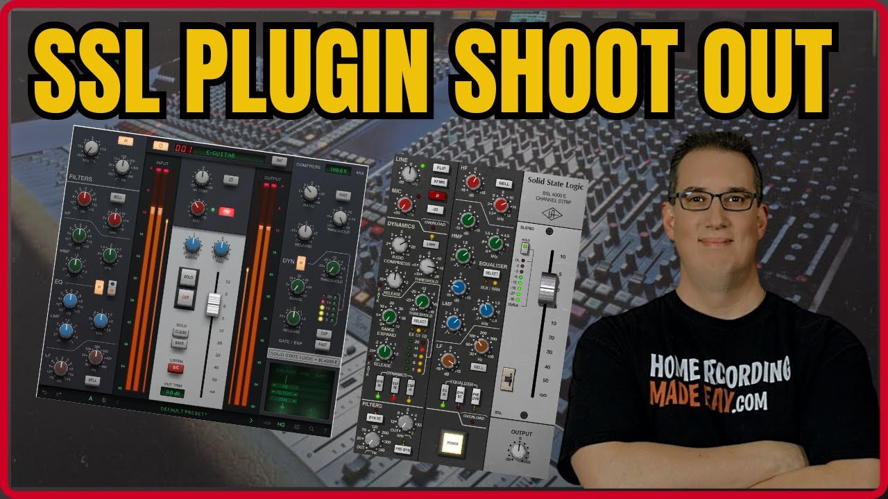 SSL Plugin Shoot Out | SSL Native vs Universal Audio - YouTube