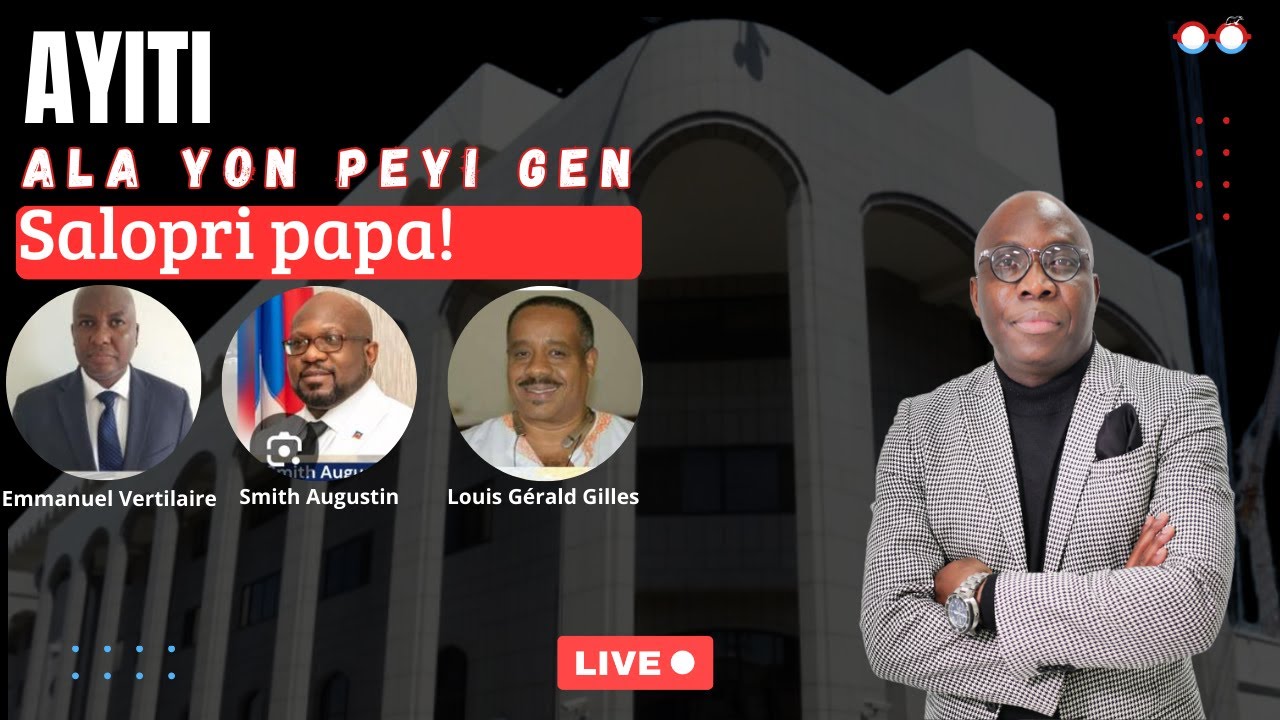 Ayiti: ala yon peyi gen salopri papa ! - YouTube
