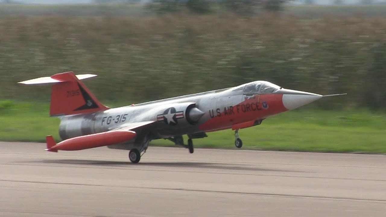 RC F-104 Starfighter - Jet Power Event 2018 - YouTube