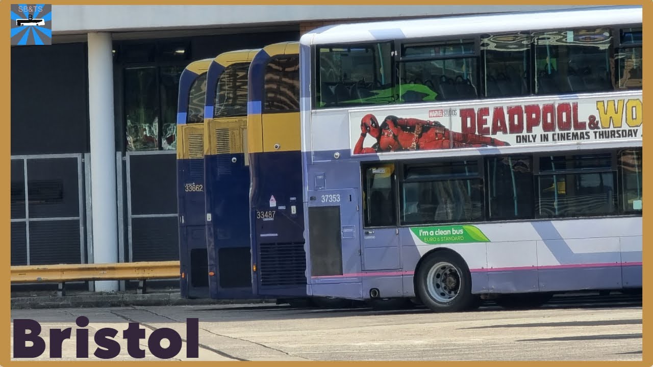 Buses at Bristol - YouTube