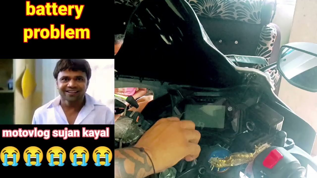 R15 m battery problem || how to battery problem Yamaha R15 😱💔 - YouTube
