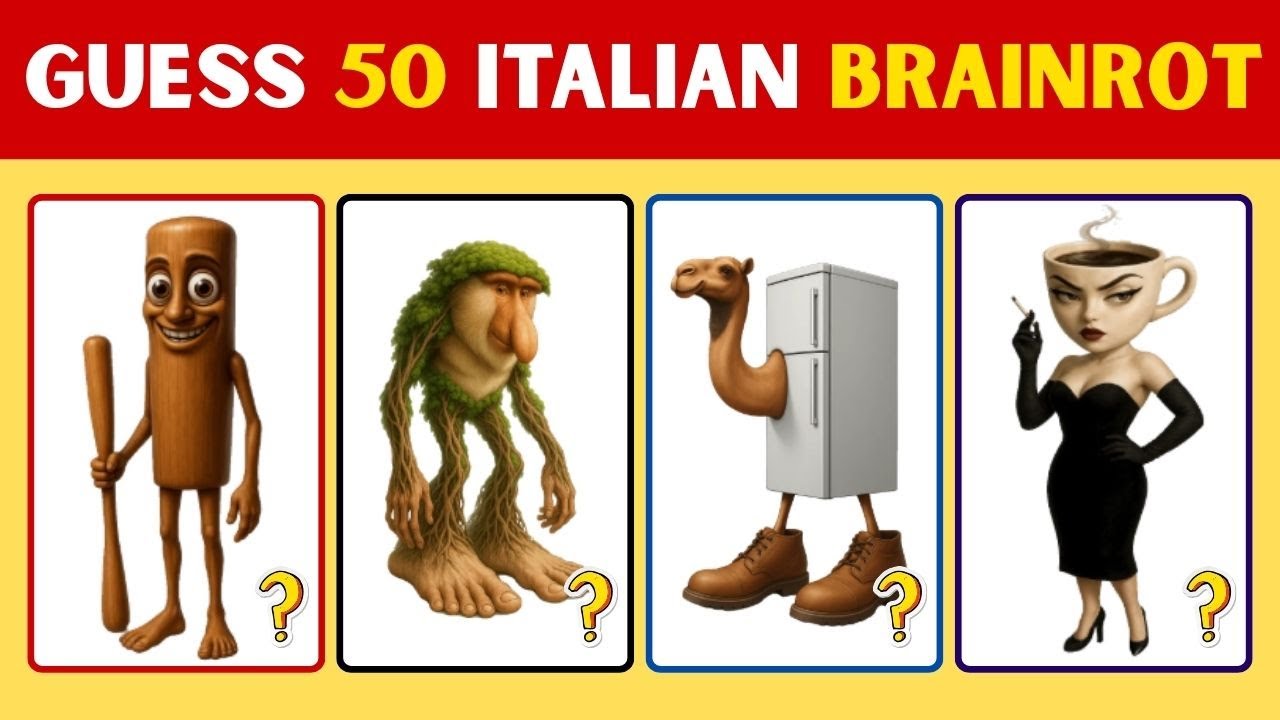 Guess the Italian Brainrot Meme? | Ultimate Brainrot Quiz Challenge ...