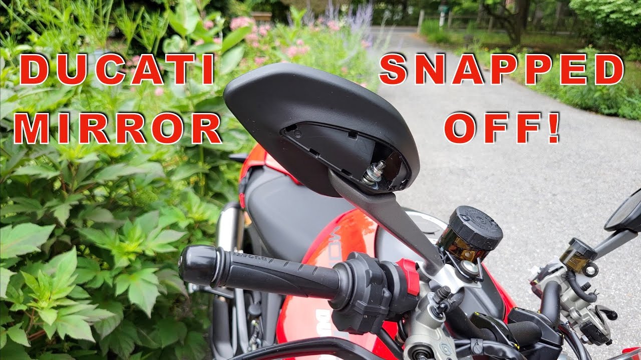 How to Adjust Ducati Motorcycle Mirrors - YouTube