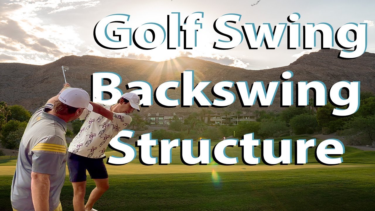 Golf swing backswing structure with a beginner - YouTube