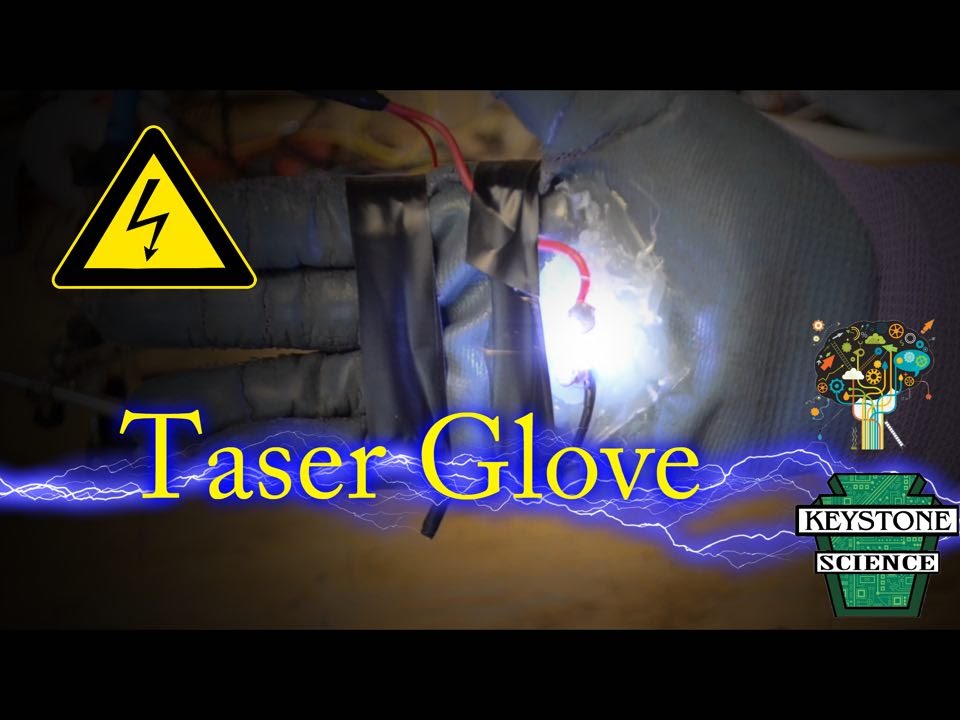 How To Make Taser Glove For Under 5$ ! (DIY Taser Glove) - YouTube
