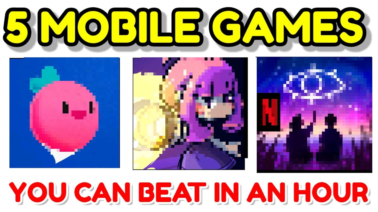 5 Crazy Mobile Games That You Can Beat In An Hour Or Less - YouTube