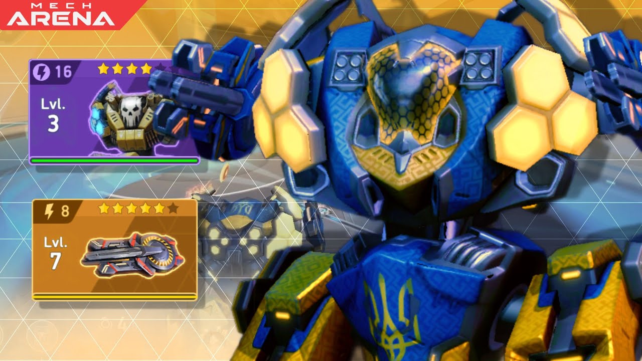 AEGIS with Disc Launcher 8 in Action | Mech Arena Gameplay - YouTube