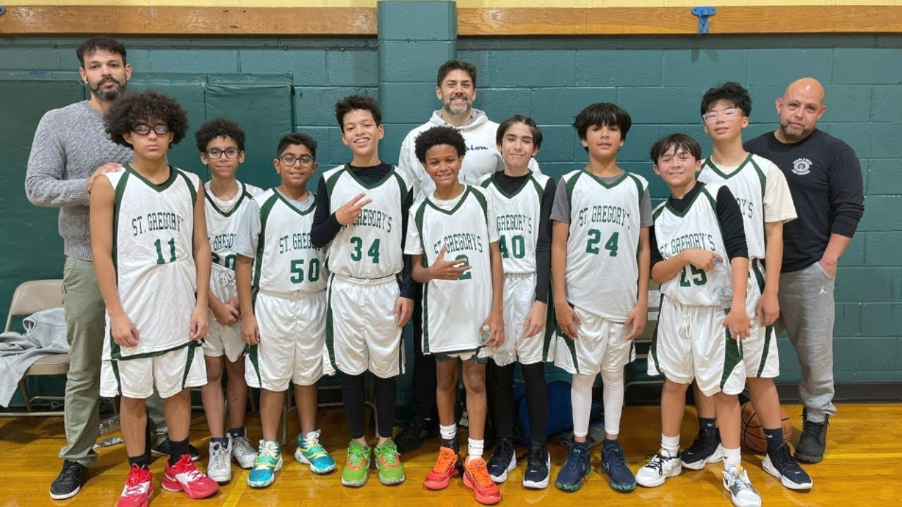 St Gregory Boys Basketball Team Game 1 - YouTube