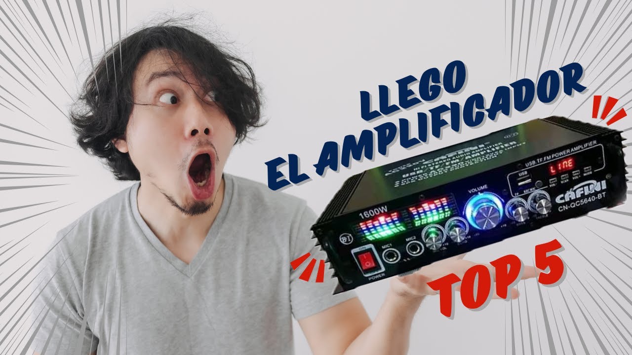 Llegó mi amplificador Cafini! Primeras impresiones y unboxing completo ...