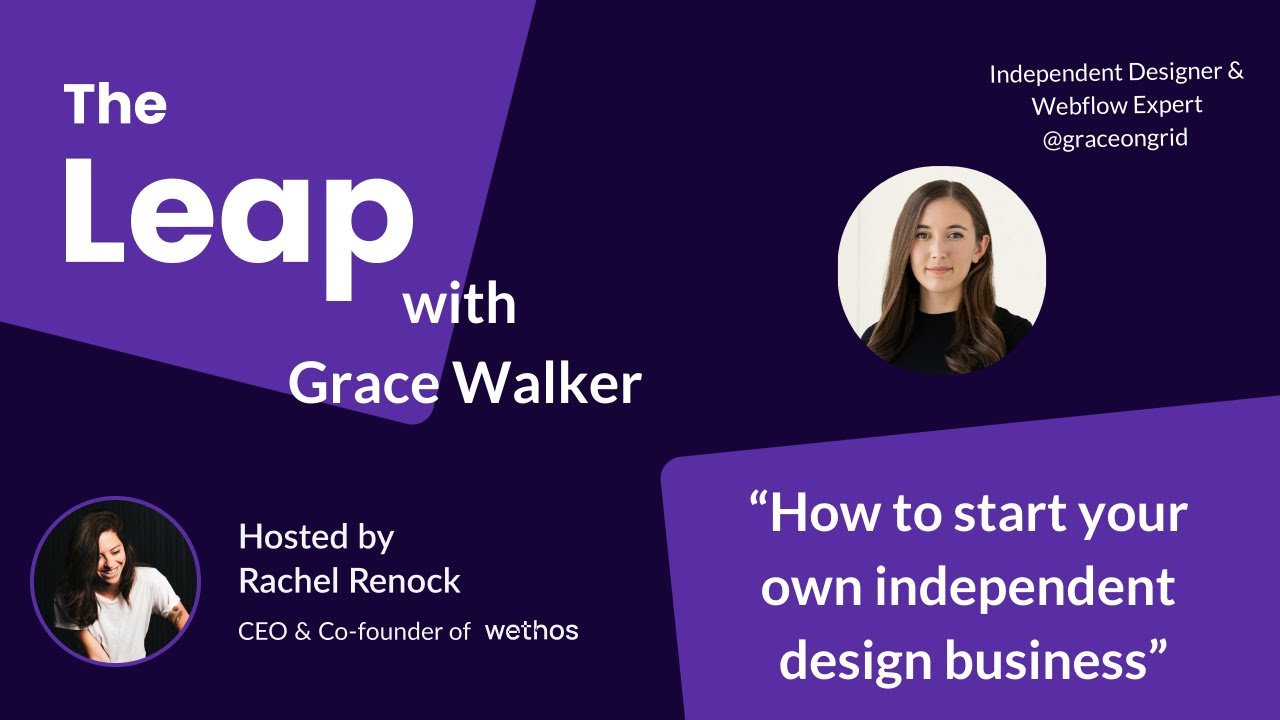 The Leap with Grace Walker: How to start your own independent design ...