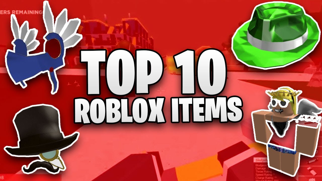 Top 10 Roblox Items (Original) - YouTube