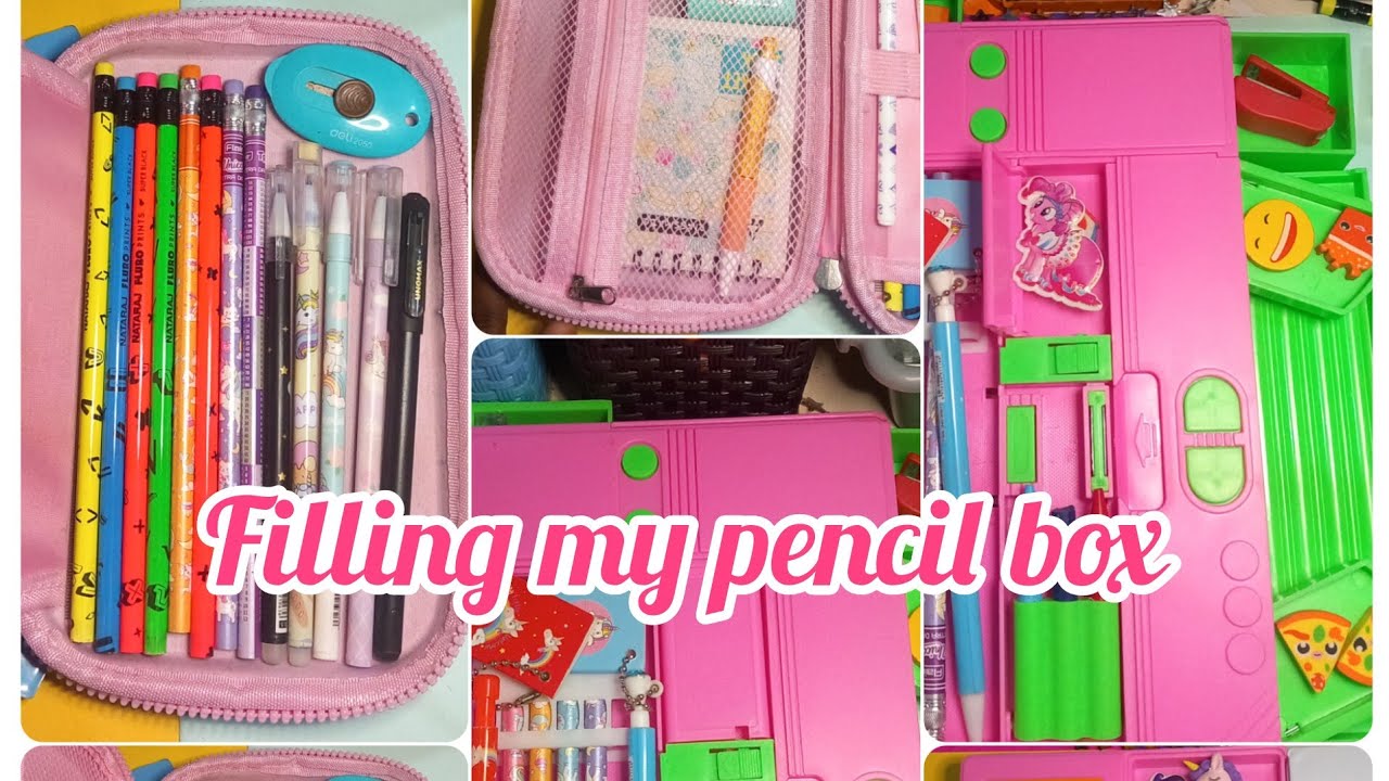Filling up my pink pencil box ️💖#asmr #shorts #youtubeshorts # ...