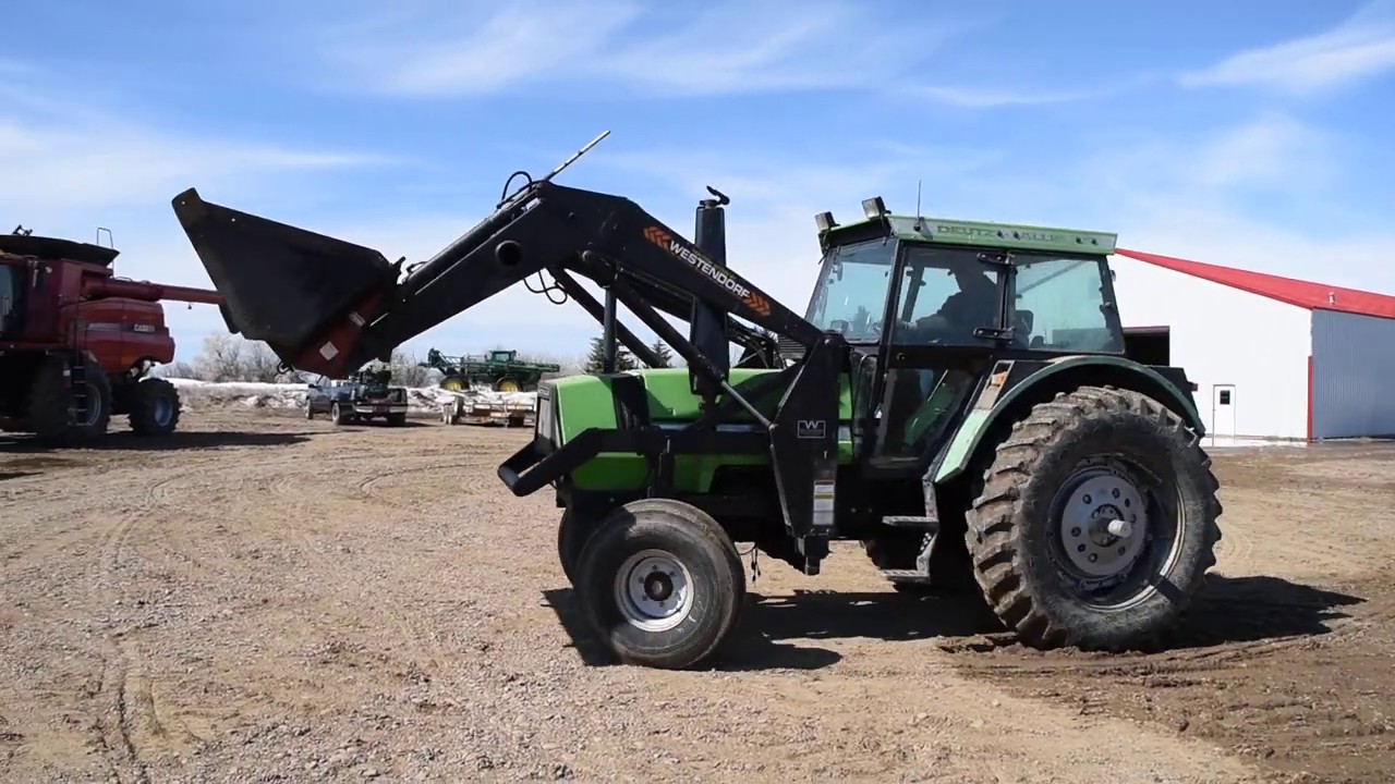 1986 Deutz 7110 Tractor - YouTube