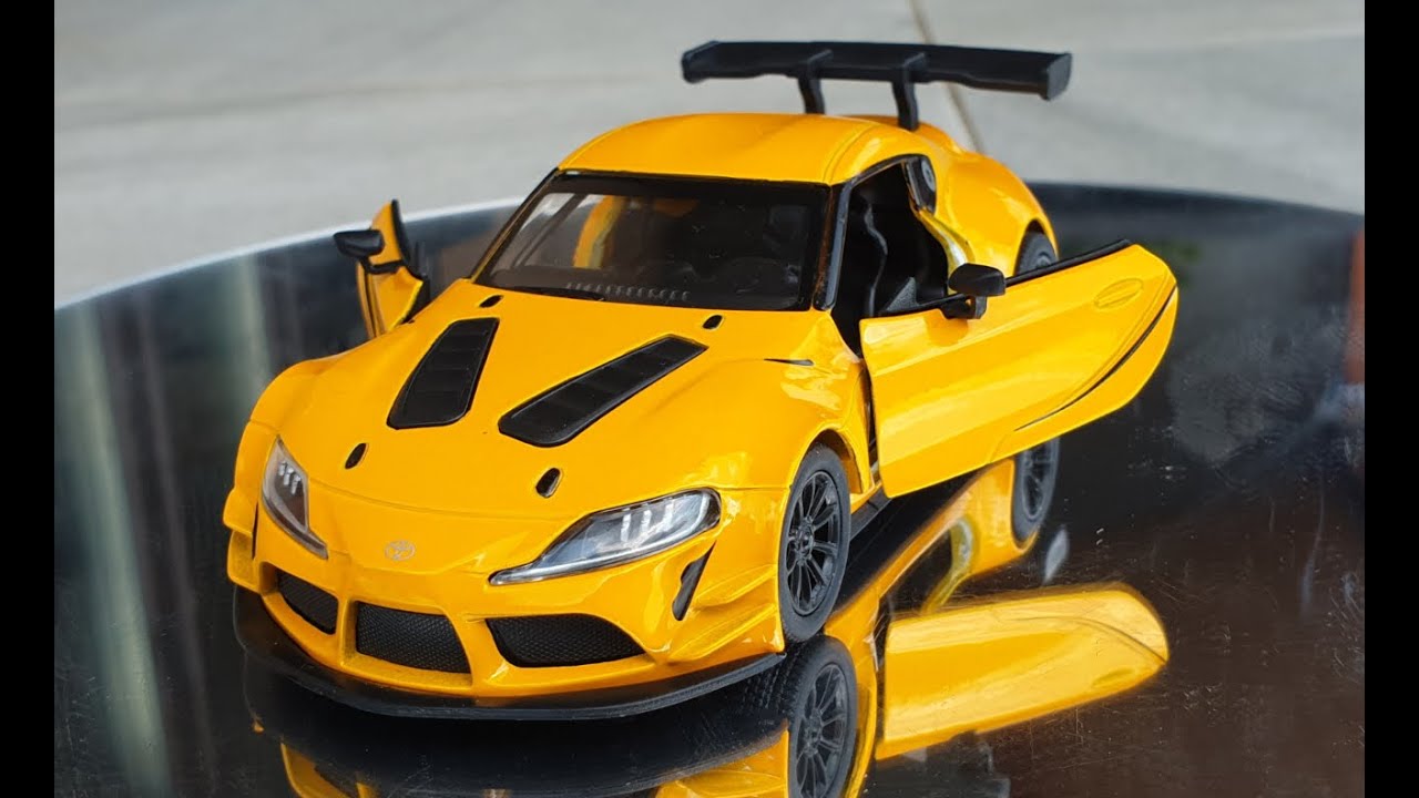 Toyota Supra MK5 Time Attack Street Car Welly 1/32 - YouTube