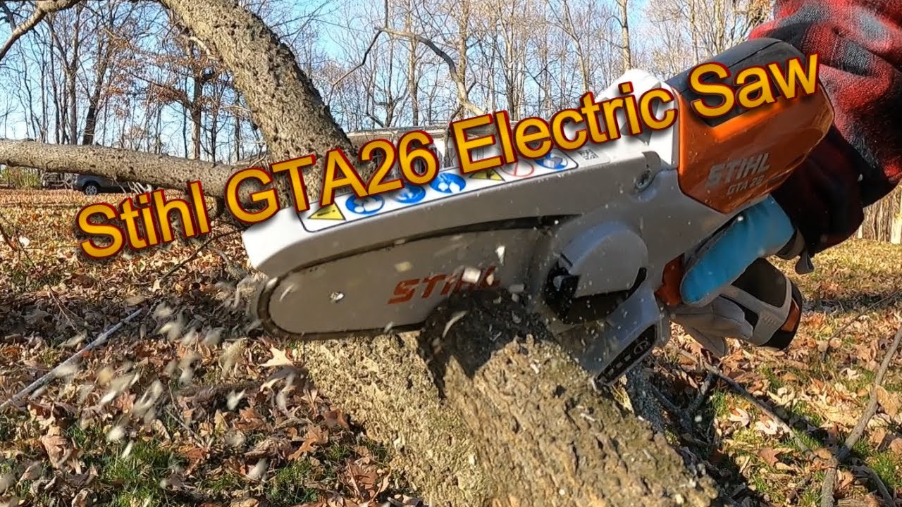 Stihl GTA 26 - YouTube