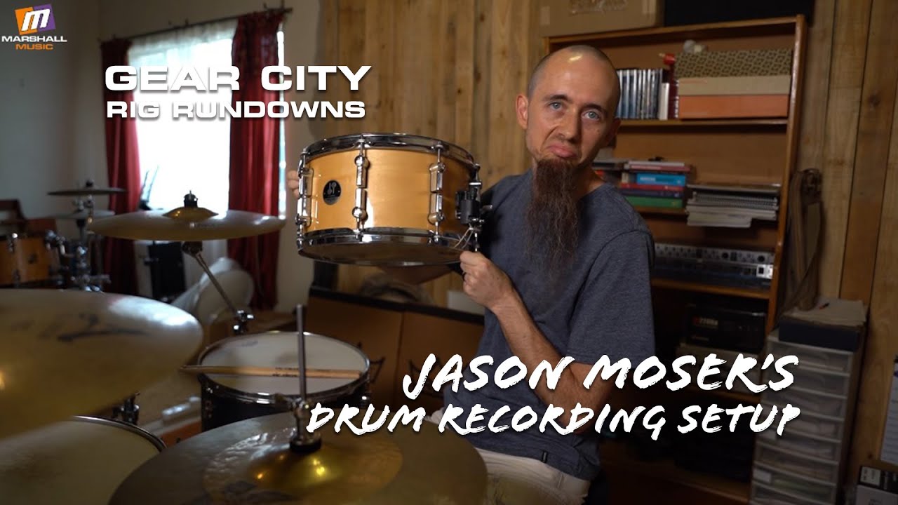 Jason Moser - Recording Drum Kit - YouTube