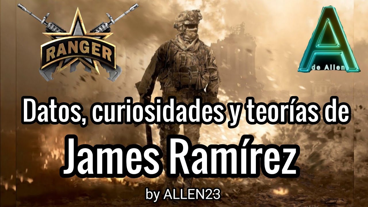 James Ramirez MW2 Remastered datos y curiosidades Call of Duty - YouTube