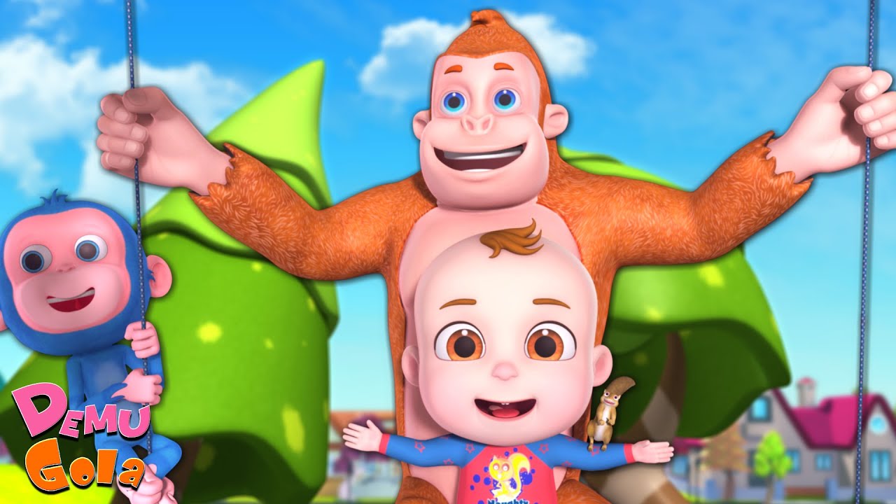Swing Episode | Demu Gola Cartoons | Funny Animated Series For Kids ...