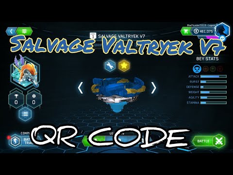 Salvage Valtryek V7 Qr code - YouTube