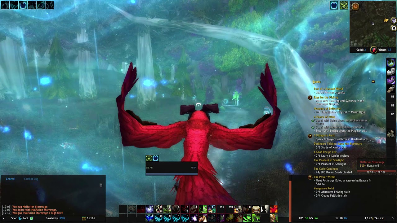 Getting Past the Wisp Wall! - World of Warcraft - YouTube