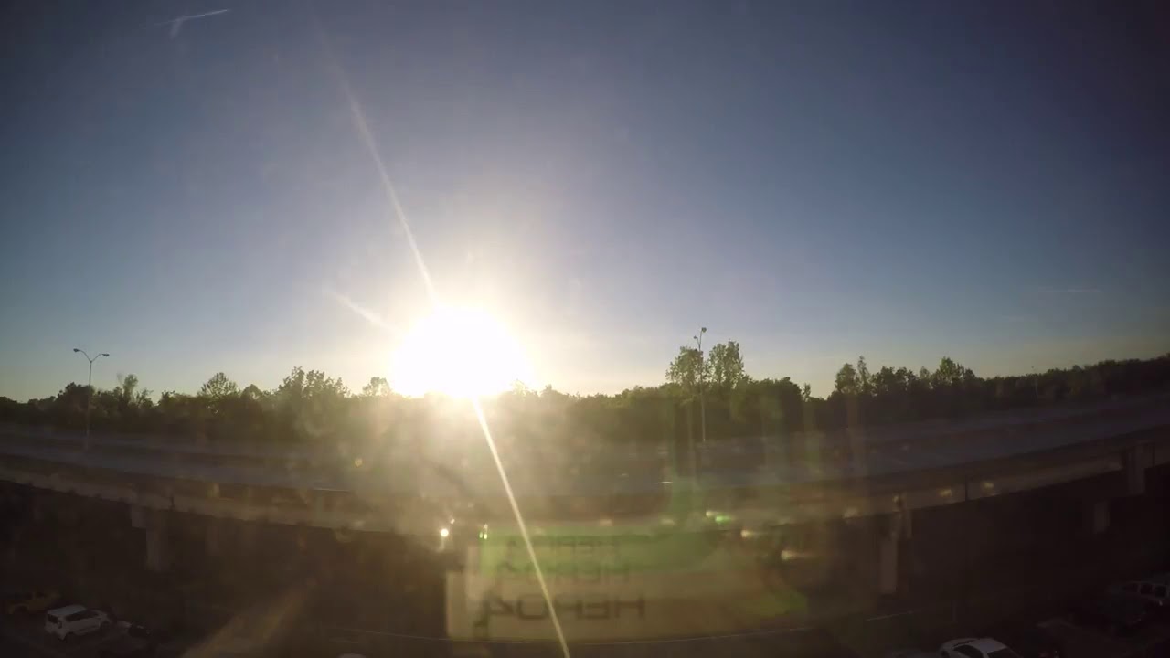 Sunset Timelapse SCAD Hive Dorm H - YouTube