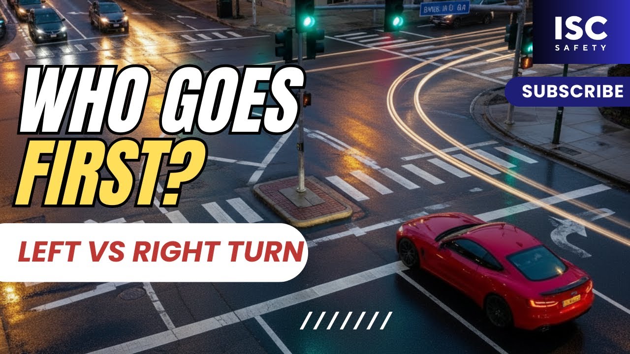 Left Turn vs Right Turn: Who Has Right of Way? (Green Light Rules) # ...