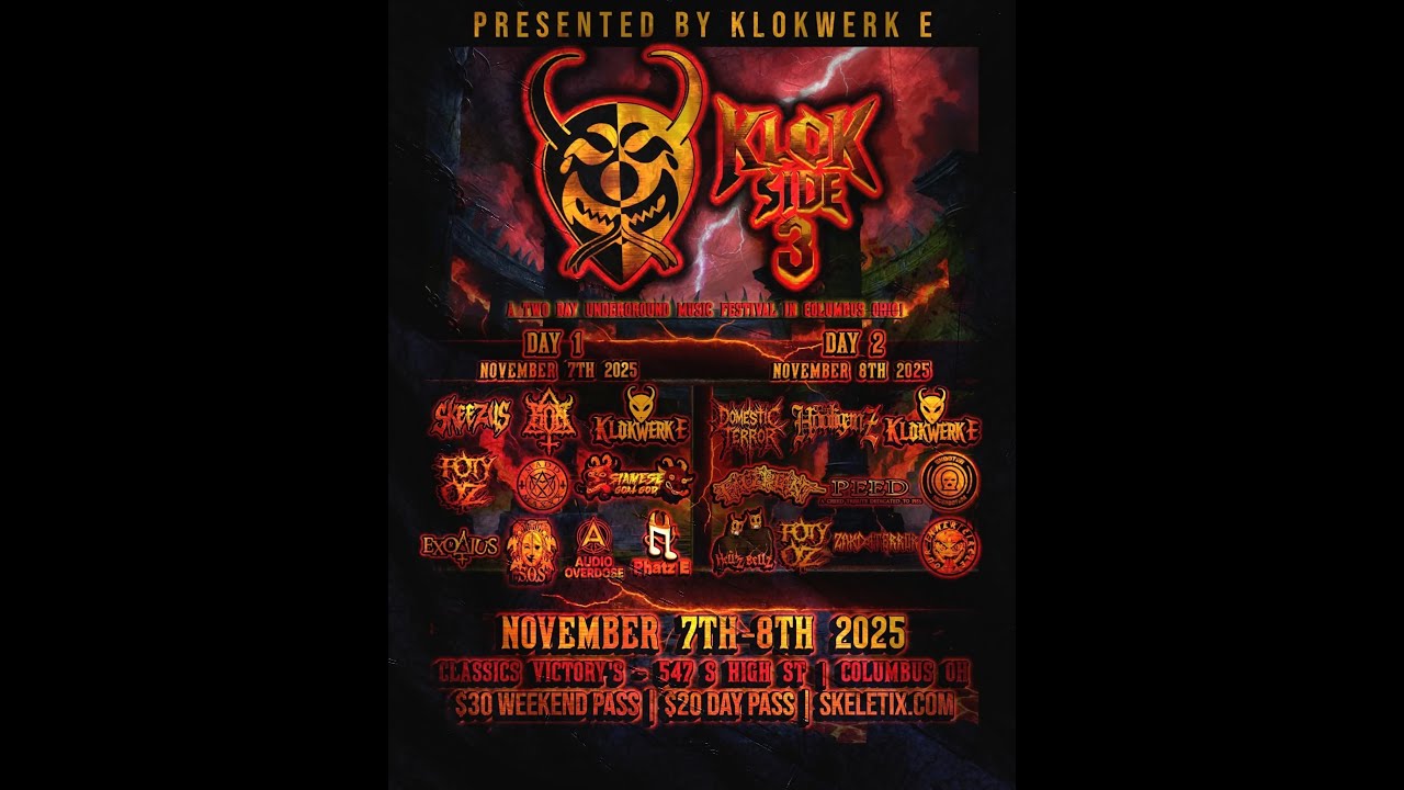 Saints of Solomon "Purgatory" Klok-Side 11/7/25 Columbus, OH - YouTube