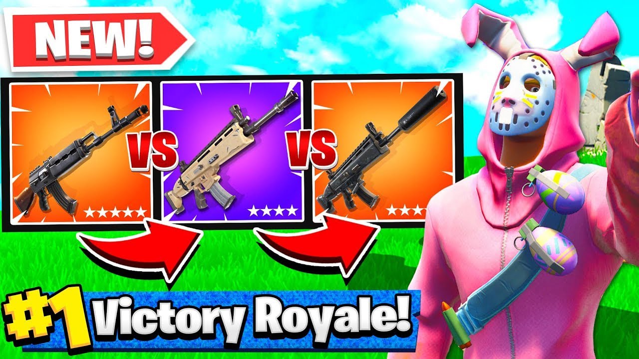 NEW LEGENDARY HEAVY AR! WHAT IS THE BEST AR in Fortnite Battle Royale ...