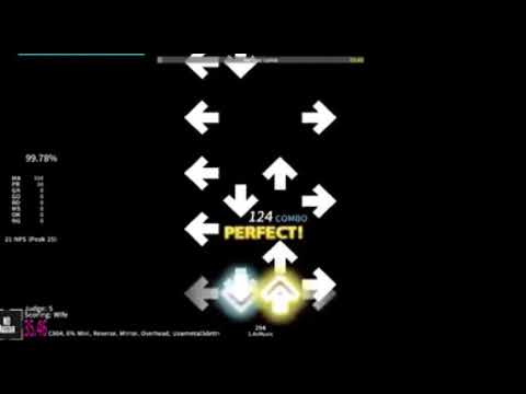 Etterna: We Luv Lana 1.4x 96.33% AA J5 (Score by ATTang)