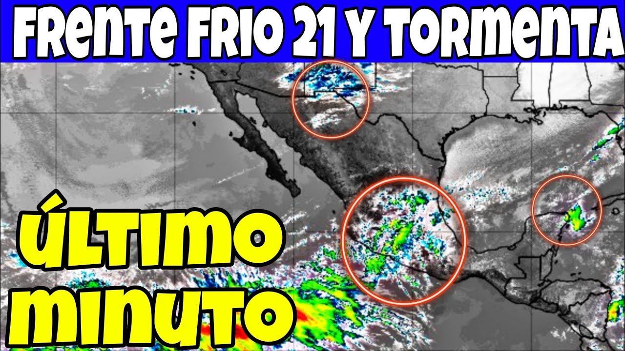 ️ESTA TORMENTA Viene PELIGROSA Para MEXICO Alerta Estos Estados! - YouTube