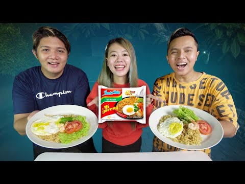 LOMBA MASAK ZAINAL VS JULIO!! MASAK INDOMIE NGIKUTIN GAMBAR DIBUNGKUSNYA!!