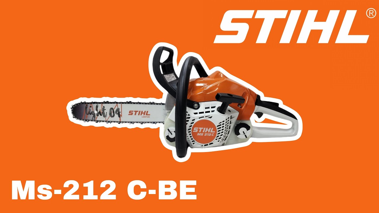 Мощная, с легким запуском, быстрым натяжением - Stihl Ms 212 C-BE - YouTube