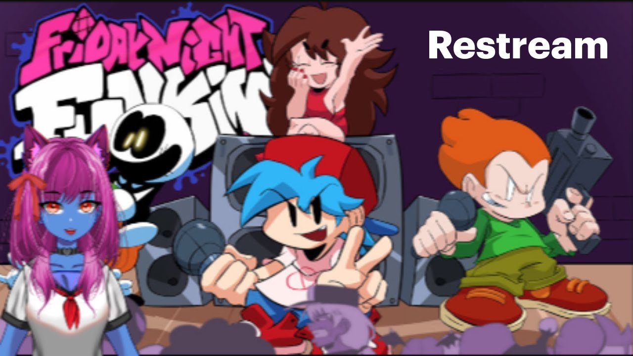 SPINNING THE FNF MOD WHEEL AND BASICALLY FNF REMIX UPDATE LATER??!!| Blue Vtuber FNF Funkin ...