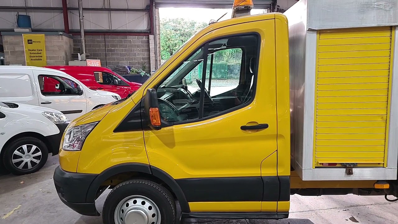 FORD TRANSIT 2.2 350 C/C DRW 153 BHP LWB CAGE TIPPER - YouTube