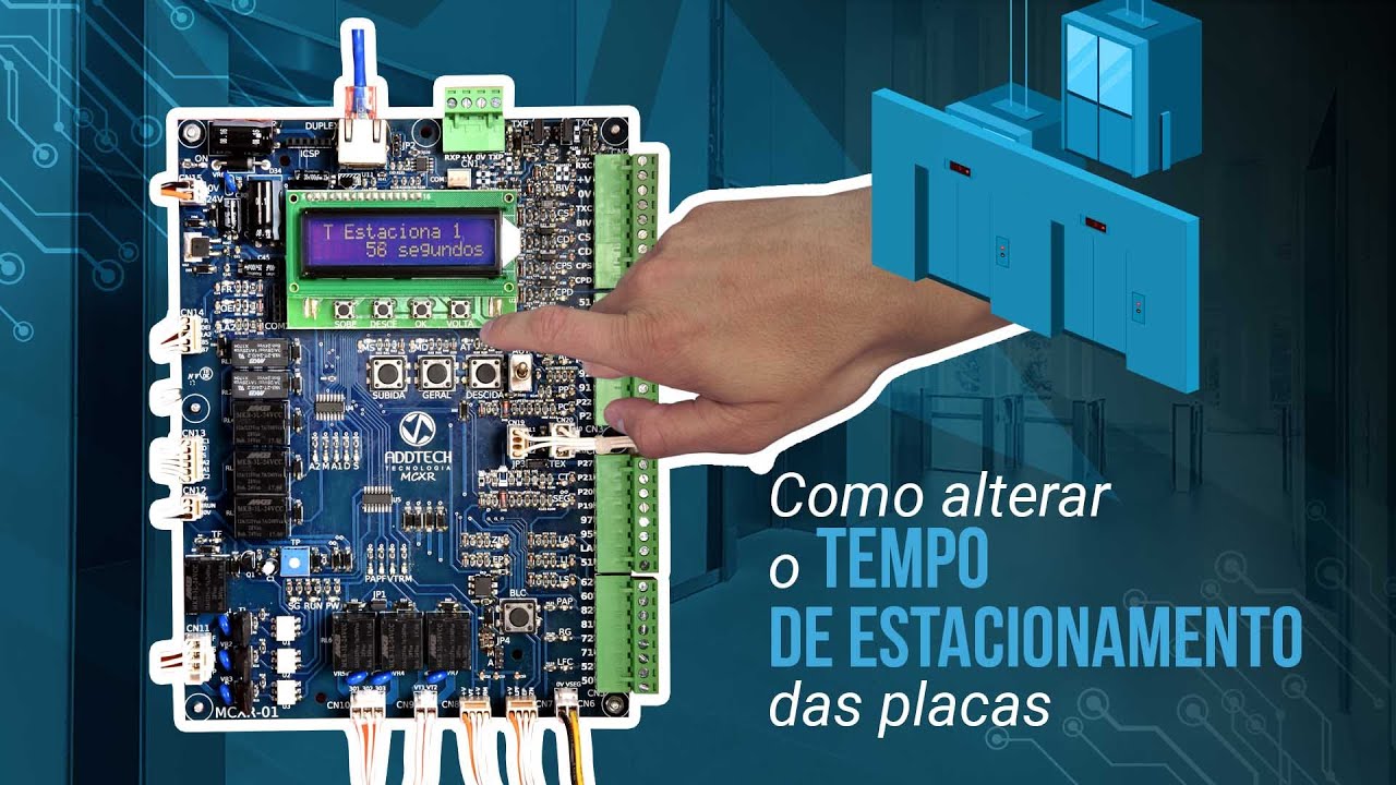 Addtech - Como alterar o tempo de estacionamento das placas. - YouTube