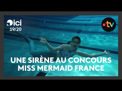 Mermaid Kristen Bastien will represent Hauts-de-France in the Miss Mermaid France pageant