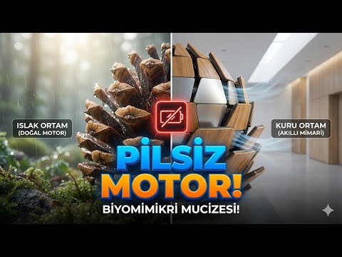 Çocuklar İçin Biyomimikri: Pili Olmadan Hareket Eden Şey Ne? (Kozalaklar) 🌲🏚️ | Bölüm 18